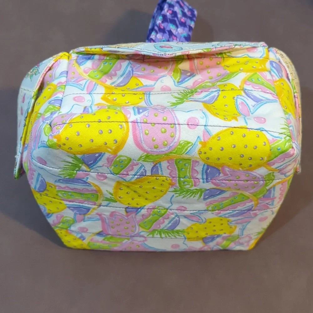 Hand Crafted | Storage & Organization | Spring Basket Fabric Handled ...
